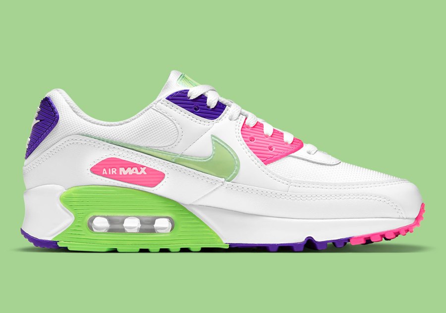 Nike Air Max 90 Bright Neon DH0250-100 | SneakerNews.com