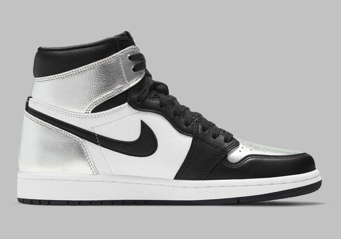Air Jordan 1 Retro High OG Silver Toe CD0461-001 | SneakerNews.com