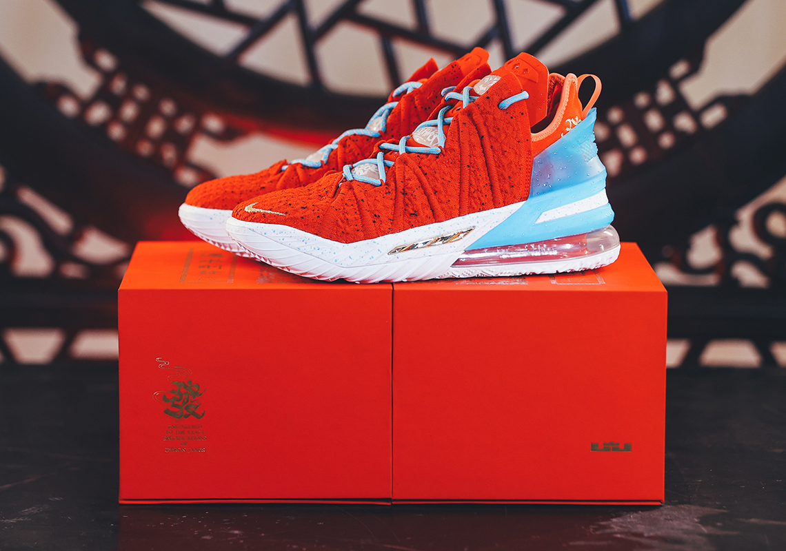 DEAL CHINA 400ml Nike LeBron 18 Chinese New Year | SneakerNews.com