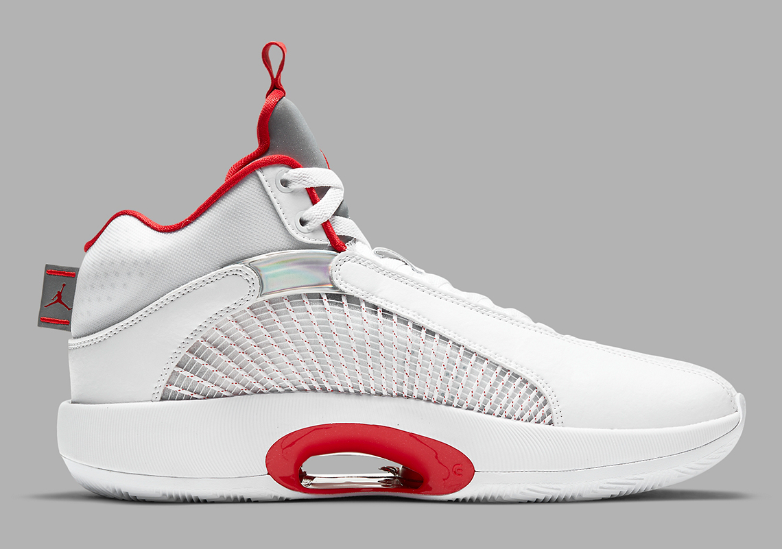 Air Jordan 35 Fire Red Alternate CQ4228-100 | SneakerNews.com