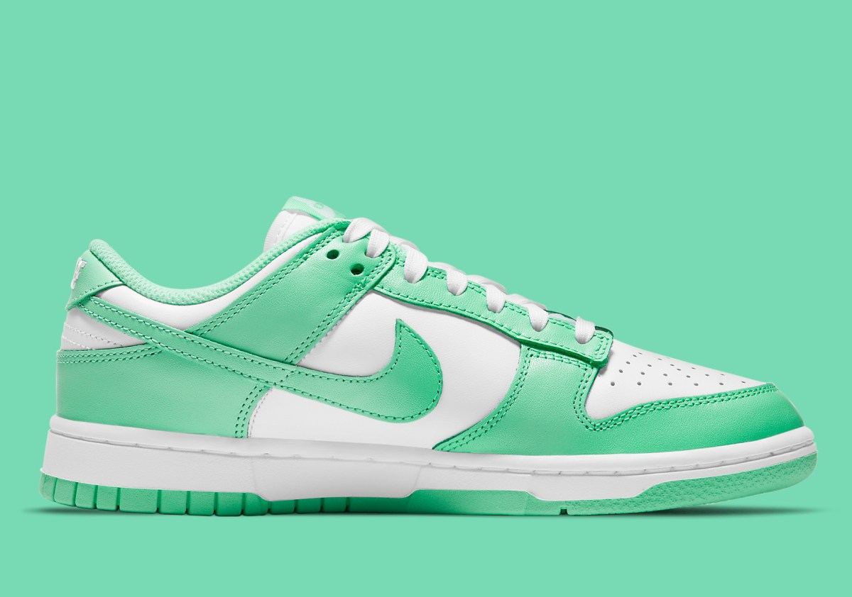 Nike Dunk Low Green Glow DD1503-105 | SneakerNews.com