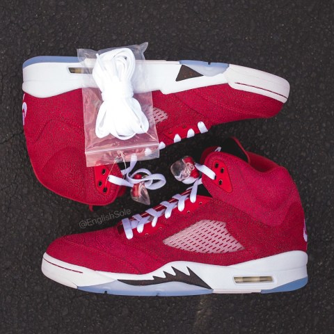 Air Jordan 5 Oklahoma Sooners PE Photos | SneakerNews.com