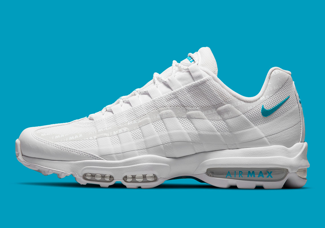 Nike Air Max 95 Ultra White/Glacier Blue DM2815-100 | SneakerNews.com