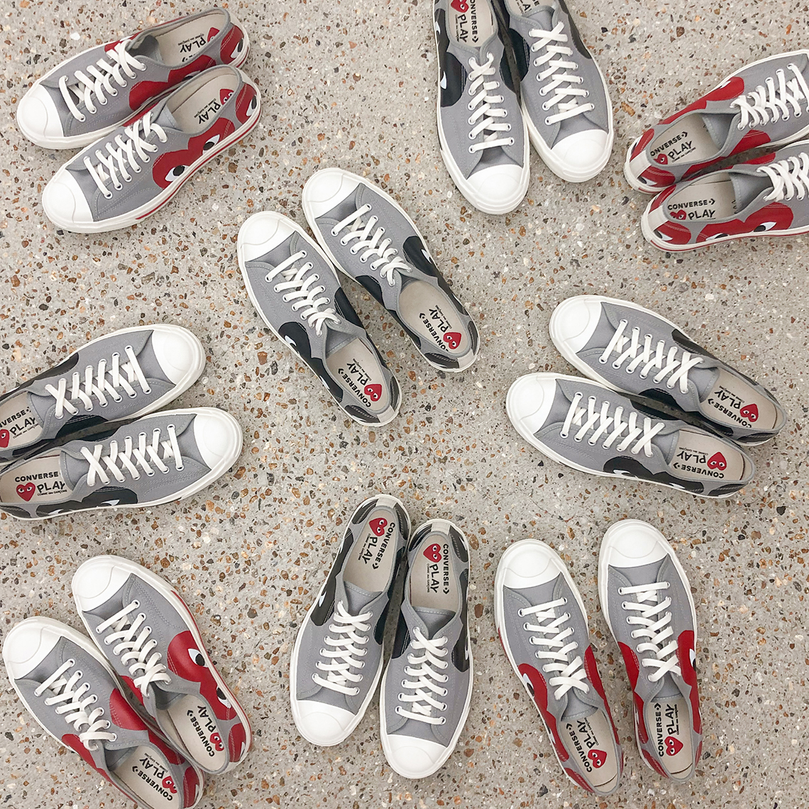 COMME des GARCONS PLAY Converse Jack Purcell Release Date | SneakerNews.com