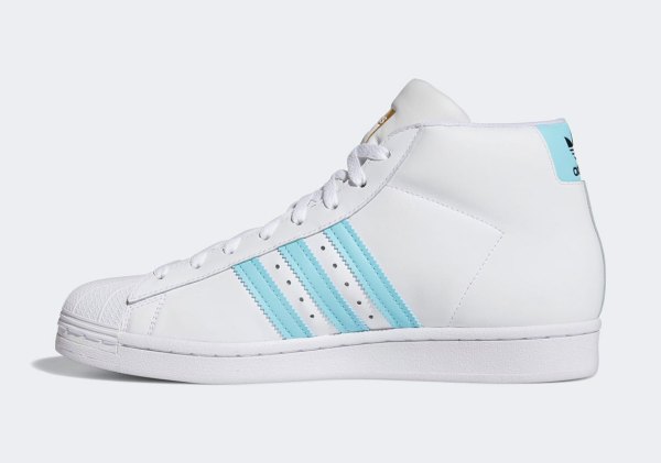 adidas Pro Model Cloud White Hazy Sky GX2534 | SneakerNews.com
