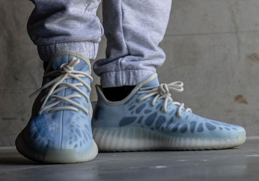 adidas Yeezy Boost 350 v2 Mono Ice Release Info | SneakerNews.com