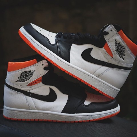 Air Jordan 1 Retro High OG Electro Orange Release | SneakerNews.com