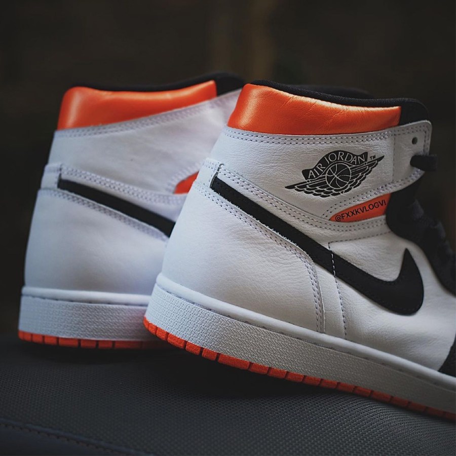 Air Jordan 1 Retro High OG Electro Orange Release | SneakerNews.com
