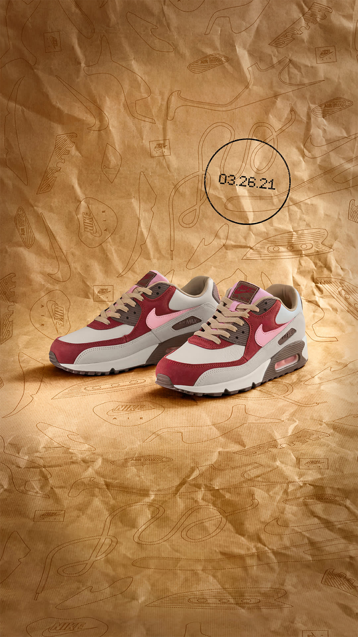 Nike Air Max 90 Bacon CU1816-100 2021 Release | SneakerNews.com