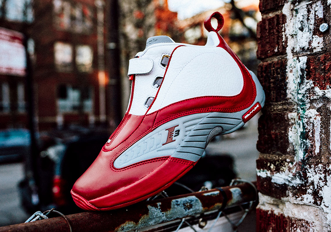 Reebok Answer IV 4 White Red FY9690 Release Date | SneakerNews.com