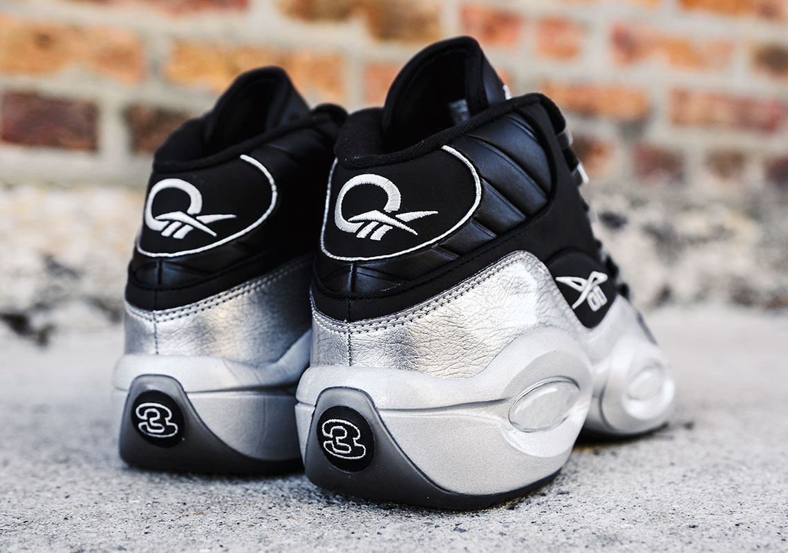 Reebok Question Mid I3 Motorsports Silver GX7925 | SneakerNews.com