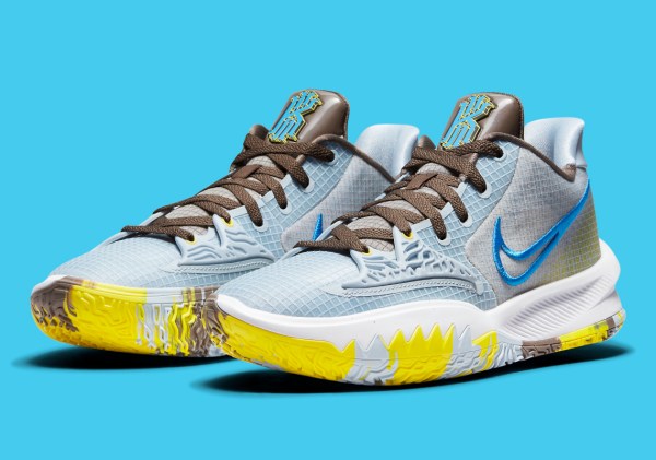 Nike Kyrie Low 4 Light Armory Blue CW3985-400 | SneakerNews.com