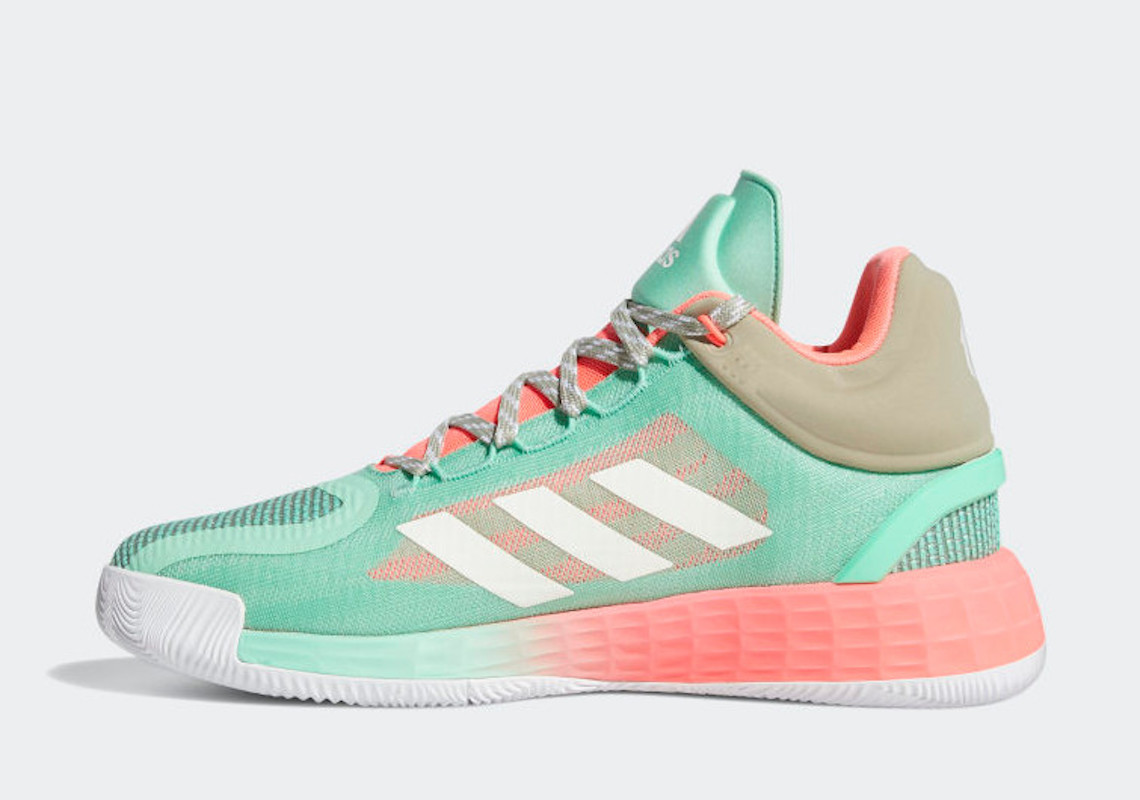 adidas D Rose 11 Prism Mint Boardwalk FZ1274 | SneakerNews.com