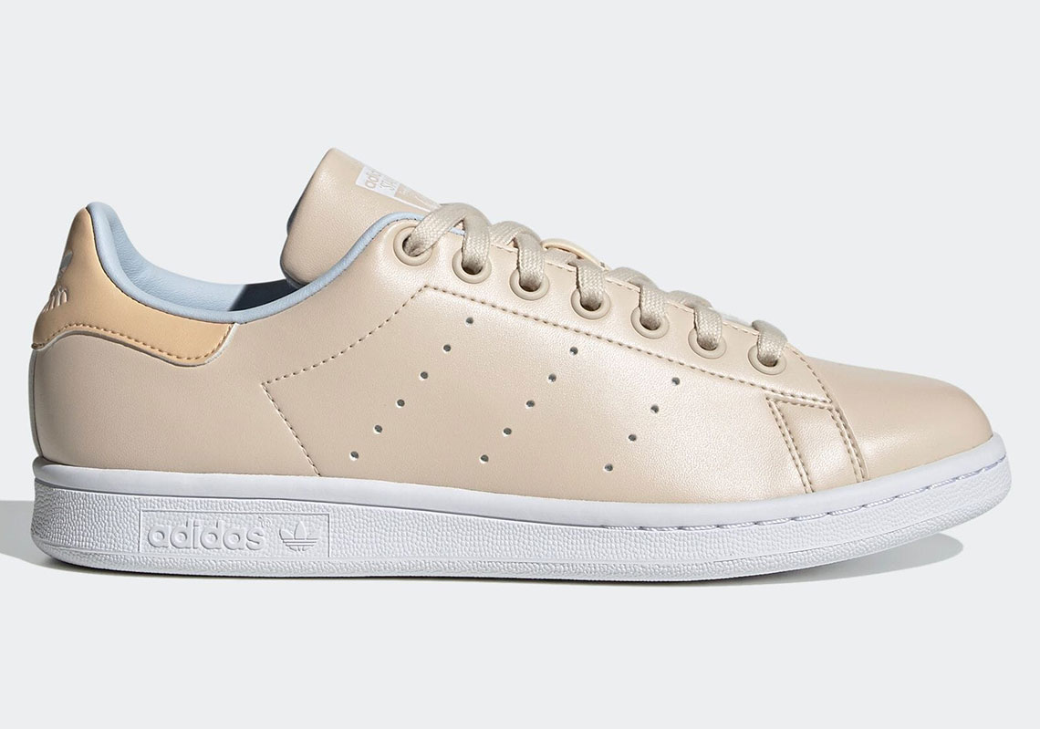 adidas Stan Smith Halo Ivory | GV7376 GV7377 SneakerNews.com