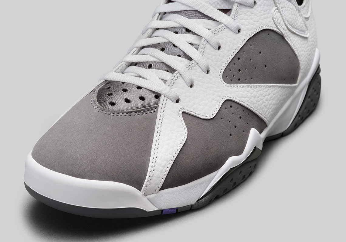 Air Jordan 7 "Flint" White/Flint Grey CU9307-100 | SneakerNews.com
