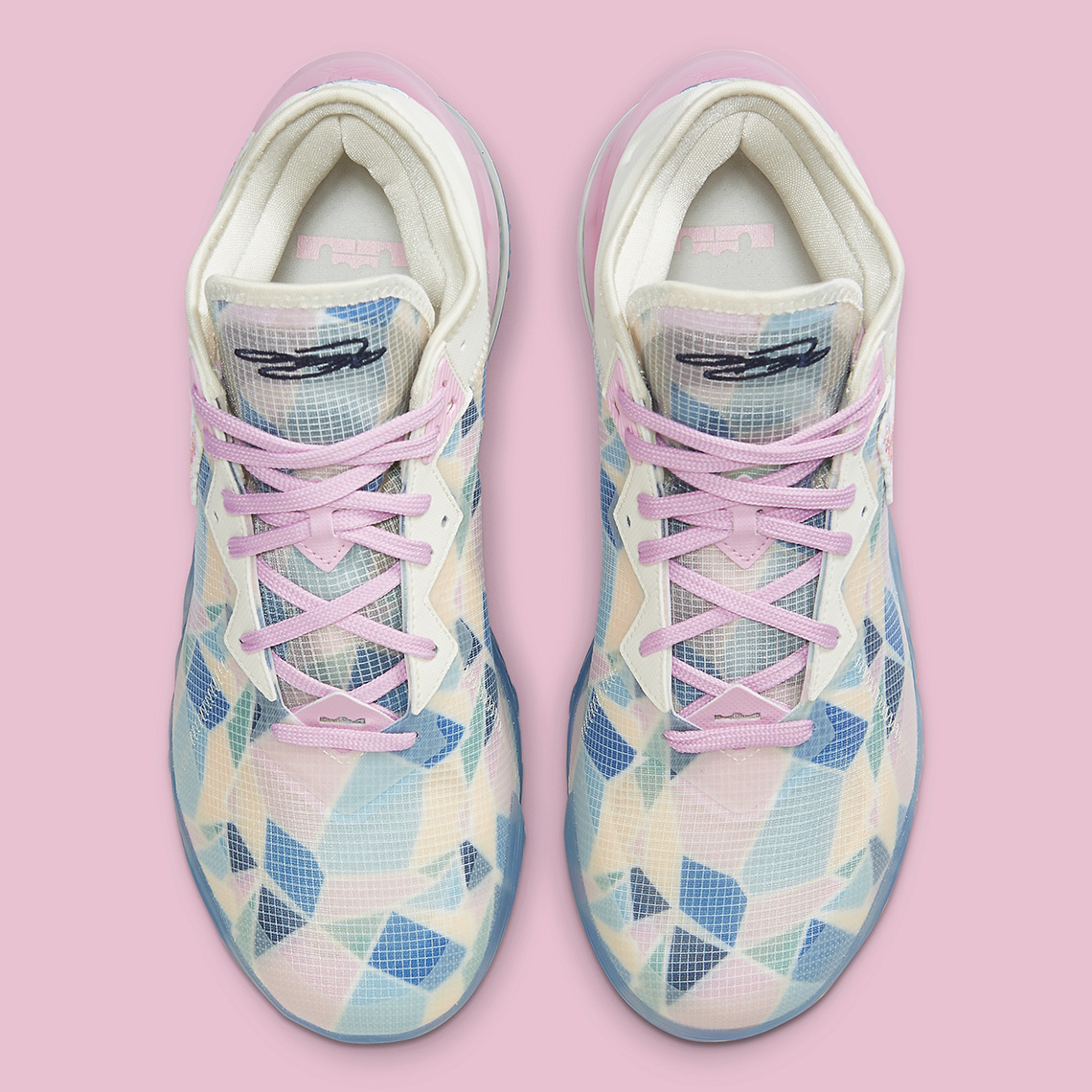 atmos Nike LeBron 18 Low Sakura CV7564-101 | SneakerNews.com