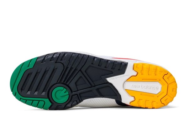 New Balance 550 White/Multi Color BB550CL1 | SneakerNews.com