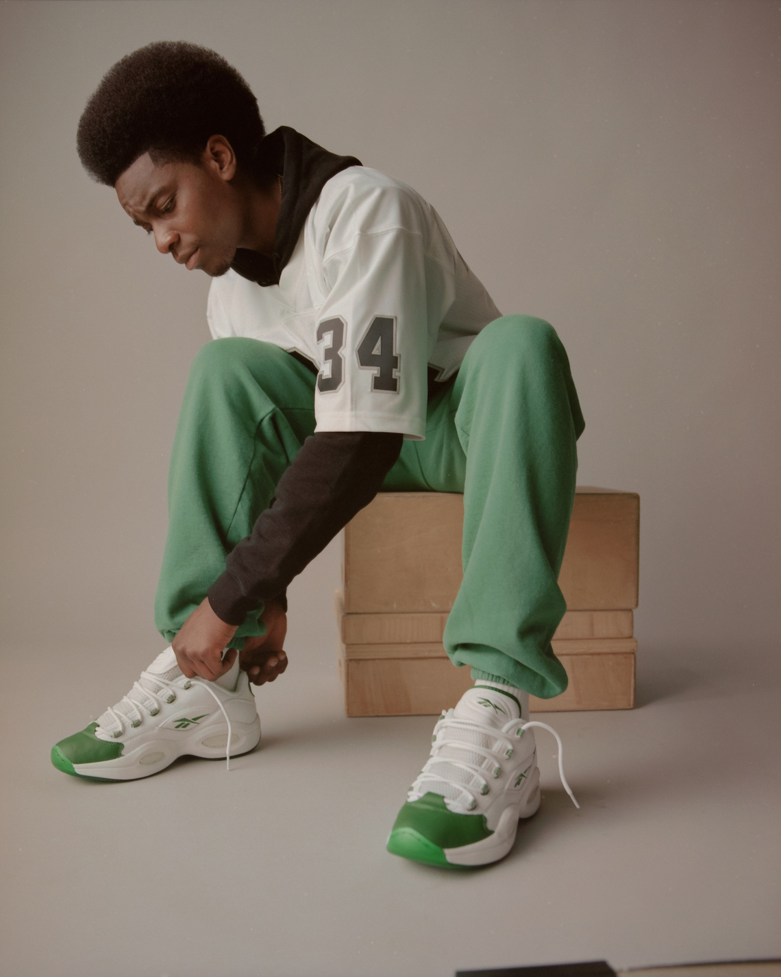 Reebok Question Low Green Toe GZ0367 Release | SneakerNews.com