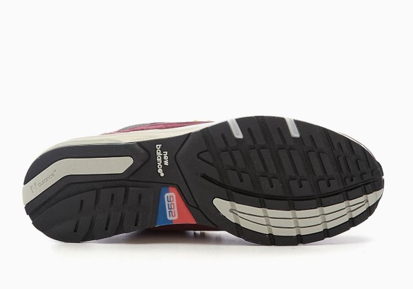 New Balance 992 M992CA Burgundy Yellow Release | SneakerNews.com