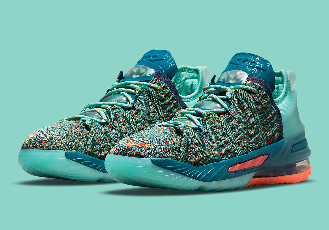 Nike LeBron 18 We Are Family CQ9283-300 Release Date | SneakerNews.com