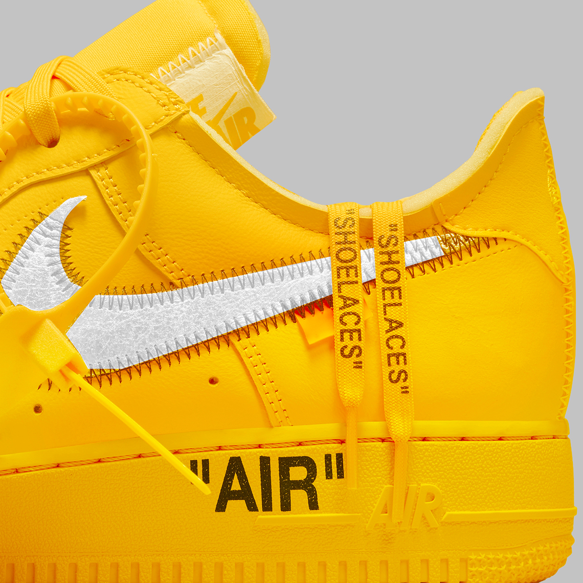 Off-White Nike Air Force 1 Yellow Lemonades Raffle | SneakerNews.com