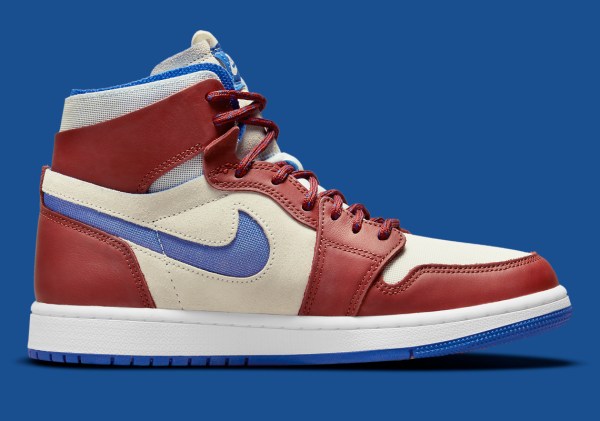 Air Jordan 1 Zoom CMFT Red Blue Sail CT0979-104 | SneakerNews.com