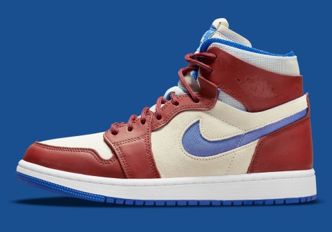 Air Jordan 1 Zoom CMFT Red Blue Sail CT0979-104 | SneakerNews.com
