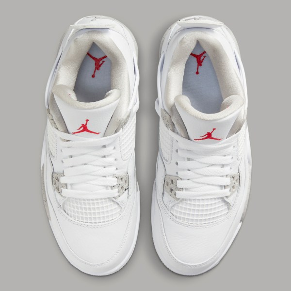 Air Jordan 4 Tech Grey White Oreo Kids' CT8527-100 | SneakerNews.com