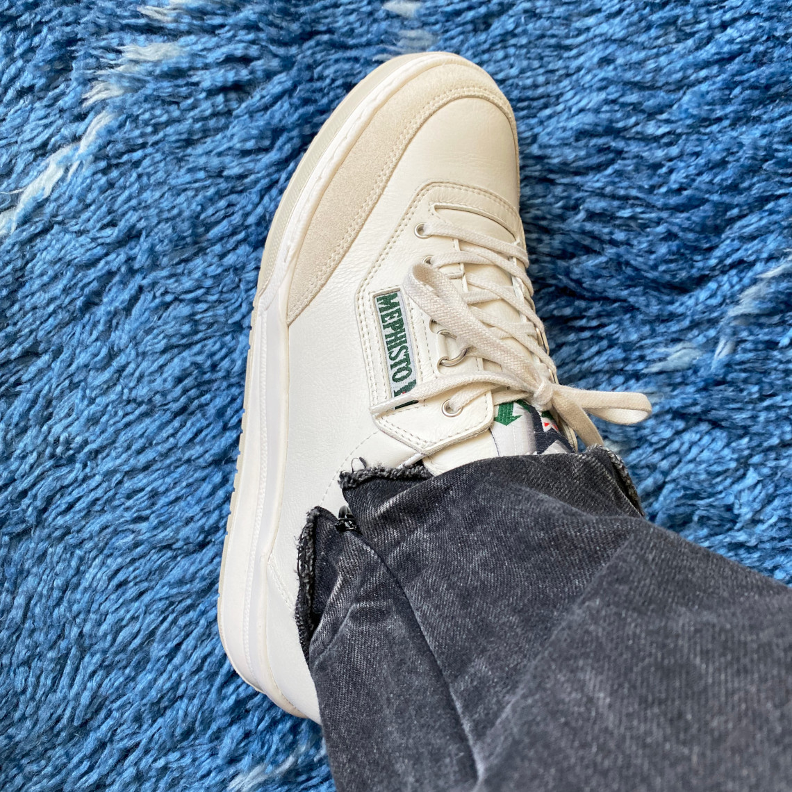 Alex Dymond MEPHISTO Match Sneaker White | SneakerNews.com