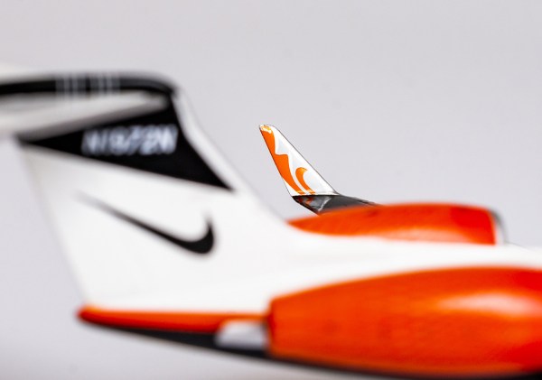 Nike Gulfstream G550 Orange Livery Model | SneakerNews.com
