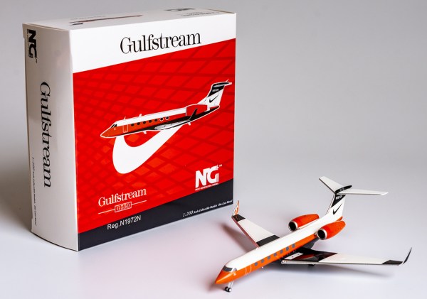 Nike Gulfstream G550 Orange Livery Model | SneakerNews.com