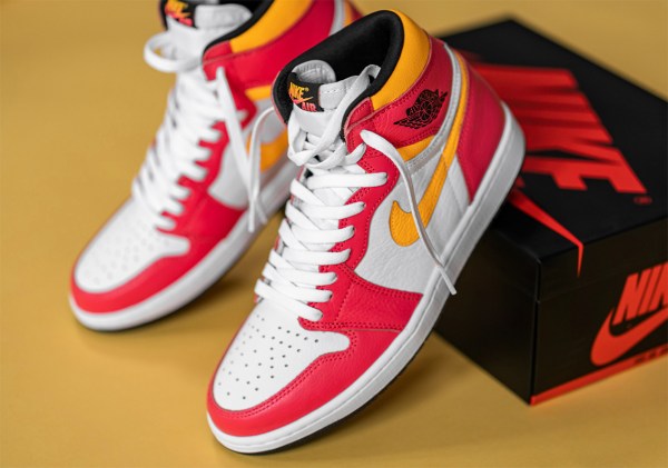 Air Jordan 1 Retro High OG Light Fusion Red 555088-603 Release Reminder ...