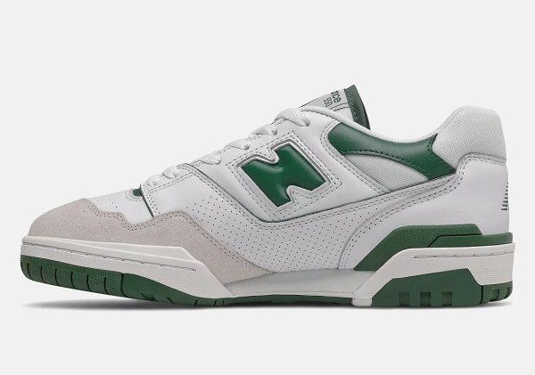New Balance 550 White Green BB550WT1 Release | SneakerNews.com
