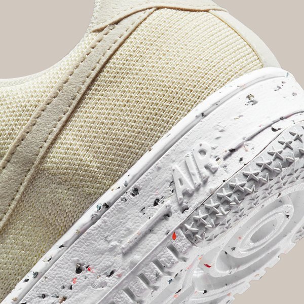 Nike Air Force 1 Crater Flyknit Sail DC7273-200 | SneakerNews.com