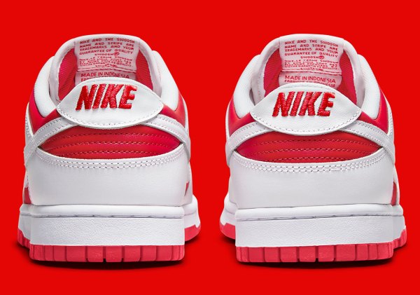 Nike Dunk Low White University Red DD1391-600 | SneakerNews.com