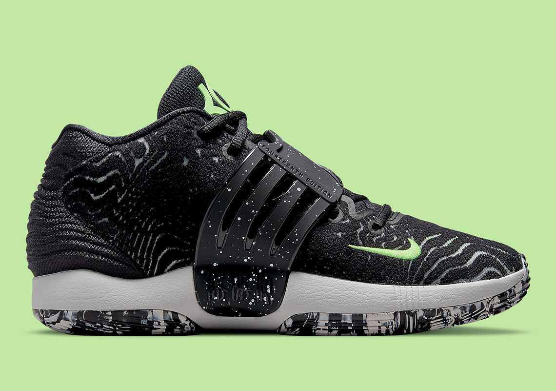 Nike KD 14 Black Volt CW3935-005 | SneakerNews.com