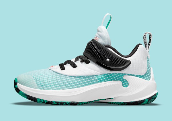 Nike Zoom Freak 3 Black White Blue DA0694-101 | SneakerNews.com