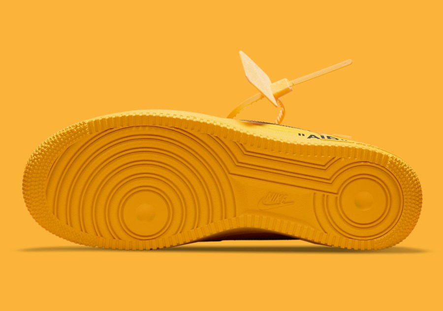 Off-White Nike Air Force 1 Lemonade DD1876-700 | SneakerNews.com