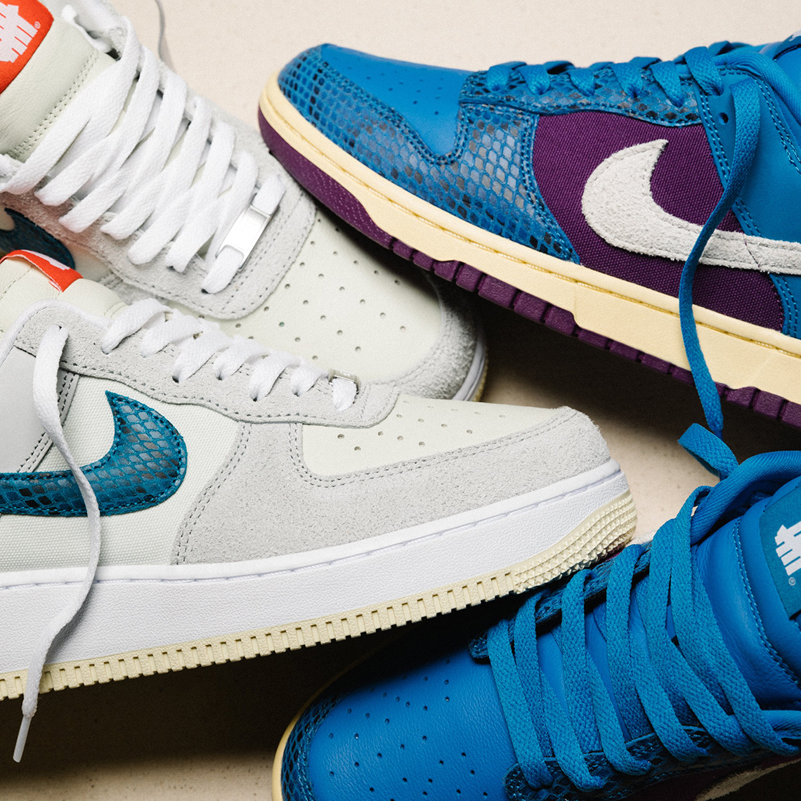 Undefeated Nike Dunk vs. AF1 "5 On It" Release Date | SneakerNews.com