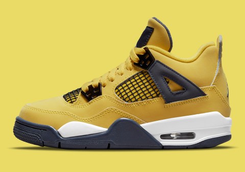 Air Jordan 4 Lightning 2021 GS PS TD Release Date | SneakerNews.com
