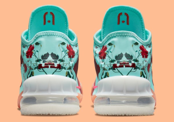 Nike LeBron 18 Low Floral CV7562-400 Release Date | SneakerNews.com
