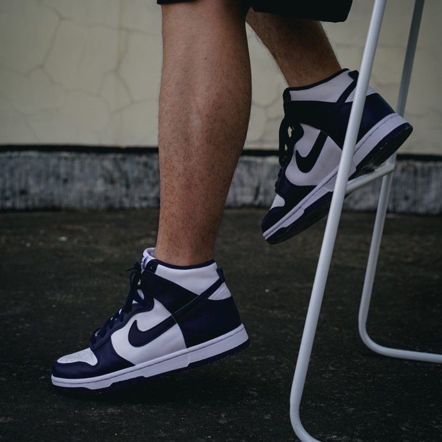 Nike Dunk High Midnight Navy Release DD1399-104 | SneakerNews.com
