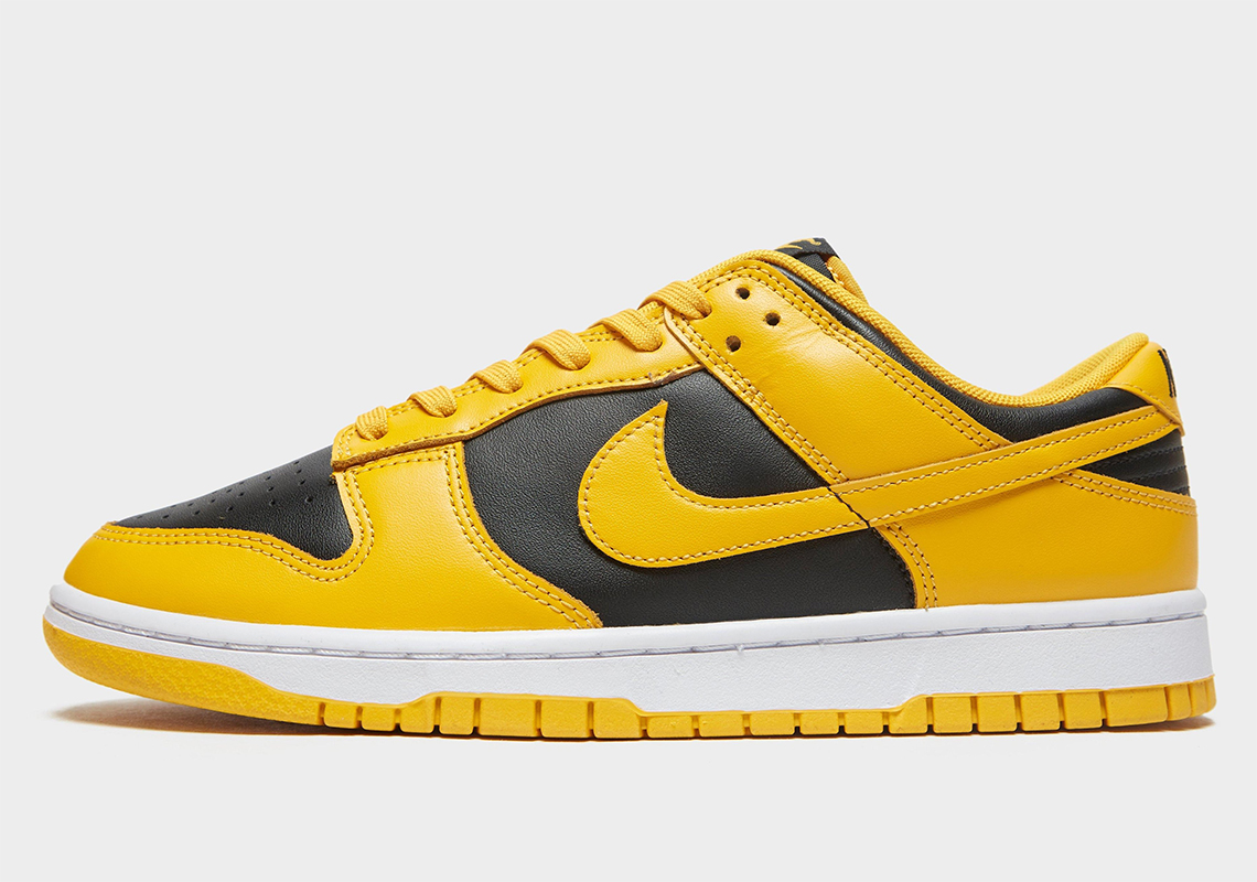 Nike Dunk Low Iowa Black Goldenrod White DD1391-004 | SneakerNews.com