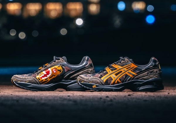 BAPE ASICS GEL-1090 Cloud Camo Release Date | SneakerNews.com