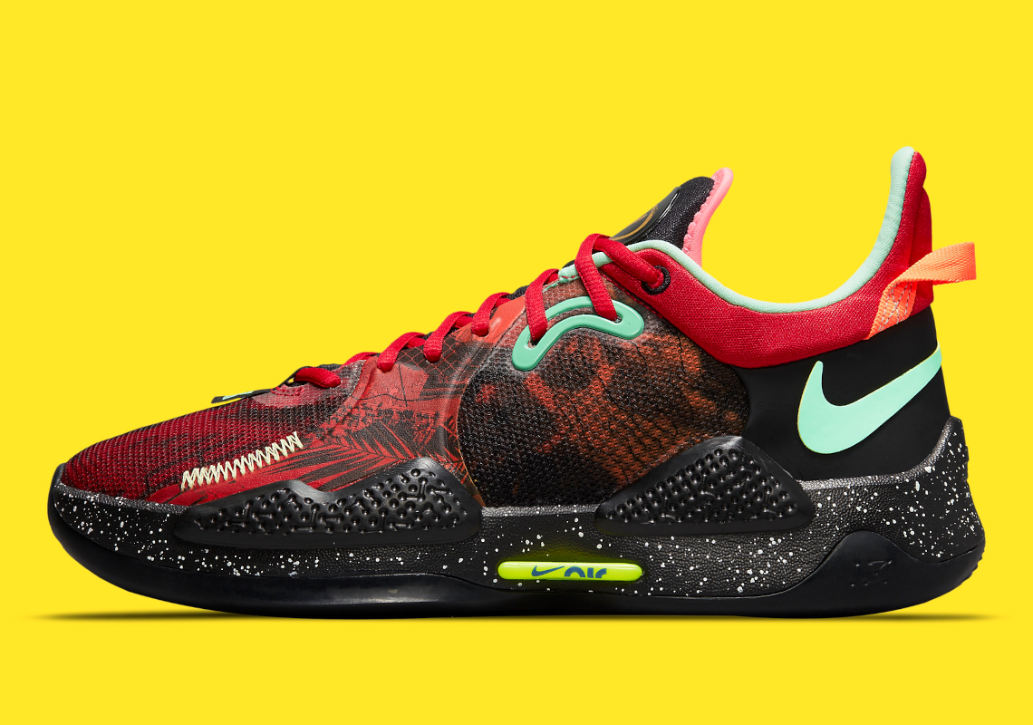 Nike PG 5 Multicolor Black Red CW3143-006 | SneakerNews.com