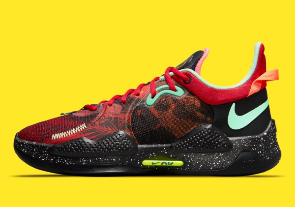 Nike PG 5 Multicolor Black Red CW3143-006 | SneakerNews.com