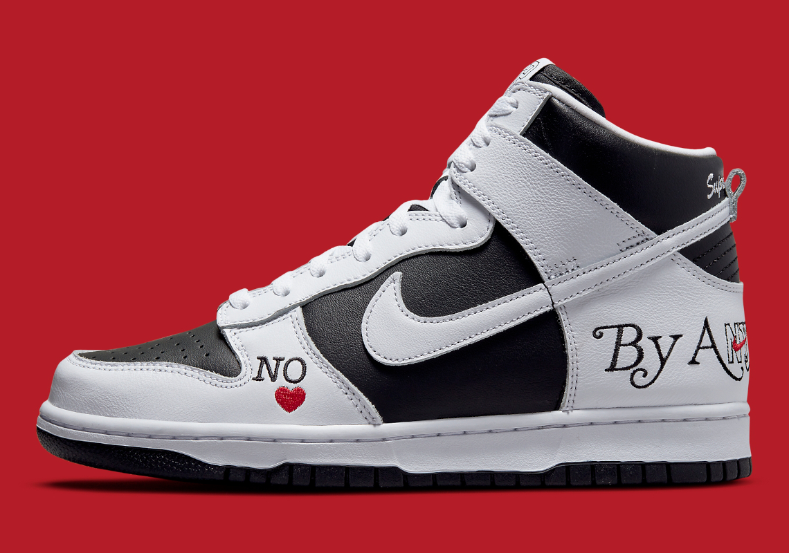 Supreme Nike SB Dunk By Any Means DN3741-002 | SneakerNews.com