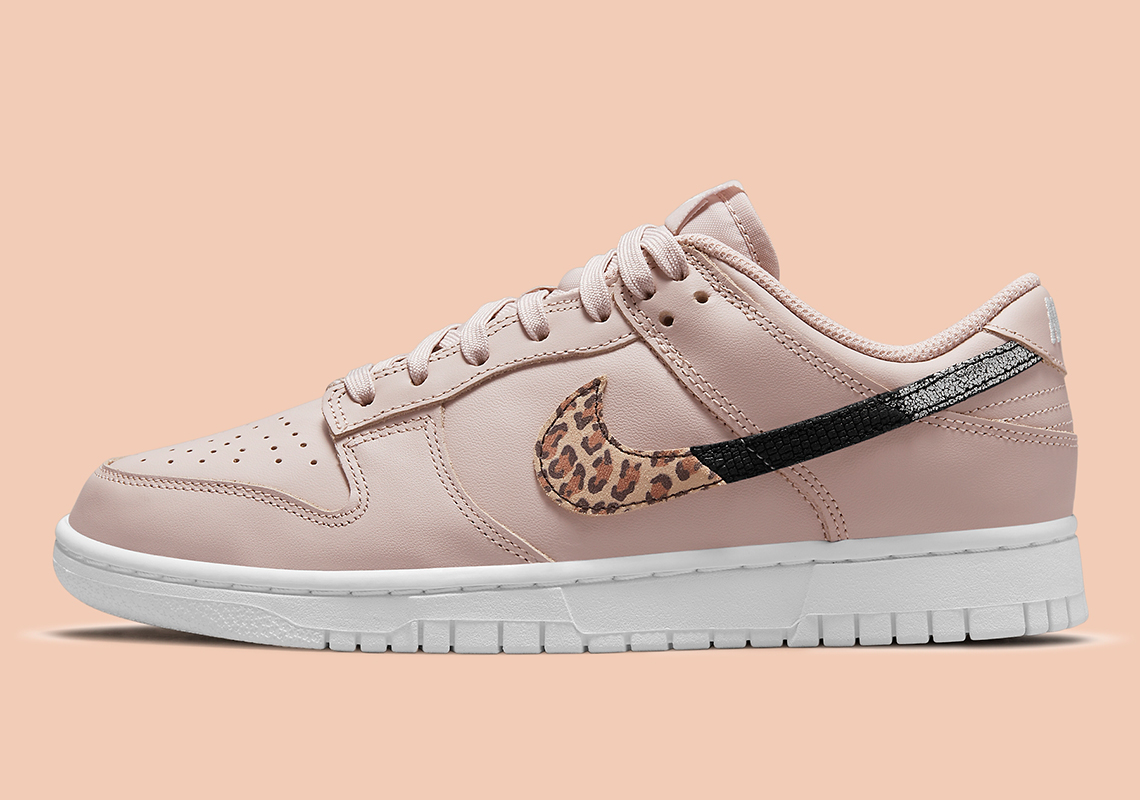 Nike Dunk Low Womens Multi-Color Animal Swoosh DD7099-200 | SneakerNews.com