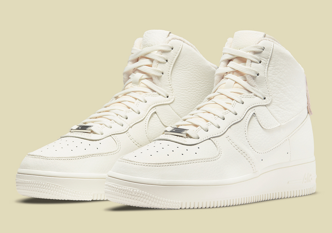 Nike Air Force 1 High Strapless Triple Sail DC3590-102 | Sneakernews.com