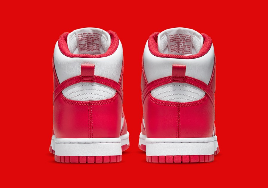 Nike Dunk High GS University Red White DB2179-106 | SneakerNews.com